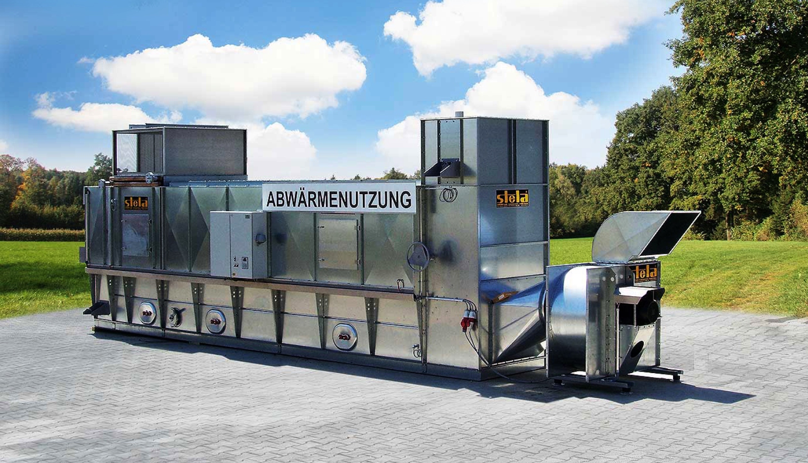 Wood chip dryer STELA HS - Pawlica
